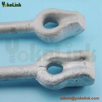 China Straight Thimble Eyebolts for sale