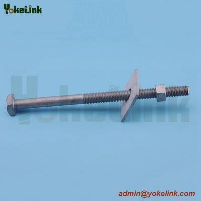 China High Quality Forged Steel ASME B18.2.6 machine bolt For Electrical Utilities Hardware for sale