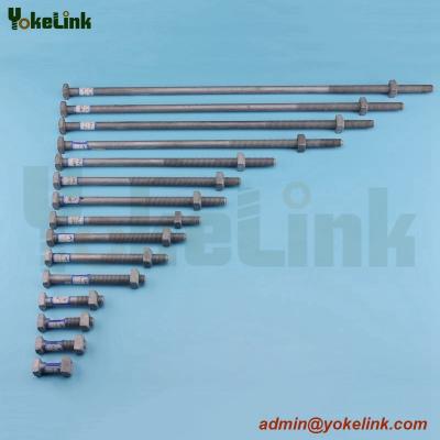 China High Quality Forged Steel ASME B18.2.6 Heavy Square Bolt with nut for sale