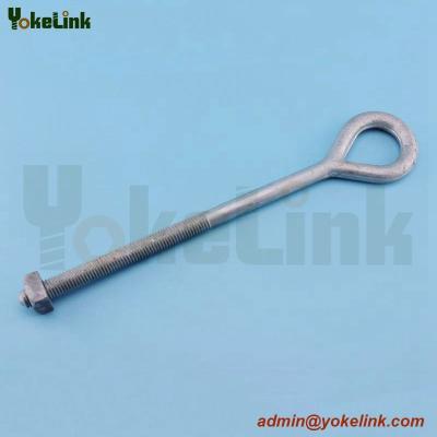 China High Quality Forged galvanized  ANSI C135.1 Oval Eye bolt For  Rigging hardware for sale