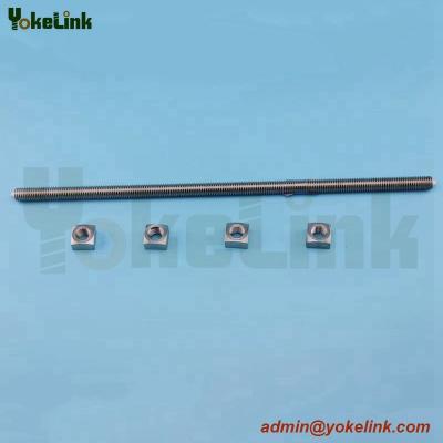 China Hot Rolled Carbon Galvanized Steel With Cone Point Double Arming Bolts for sale