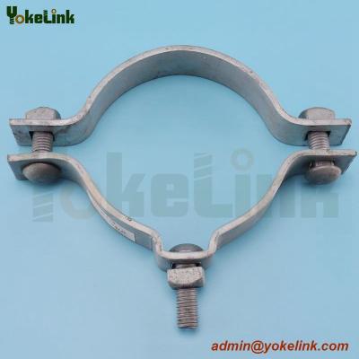 China China manufacture hot dip galvanized pole band clamp with low price for sale