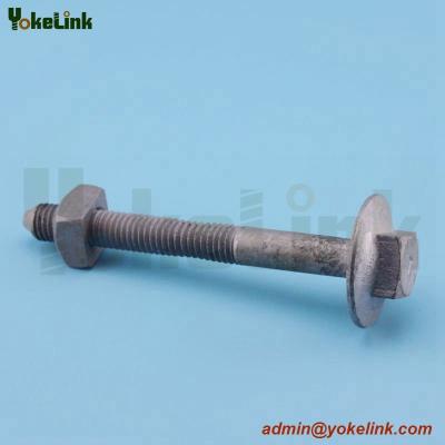 China Customized precision casting brace bolts for power line transmission for sale