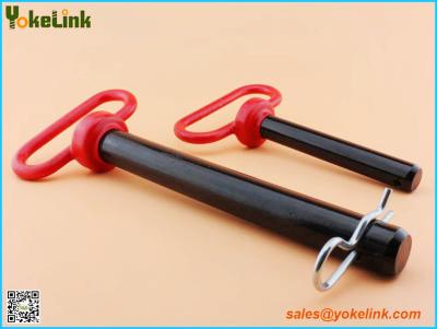 China Red Head Hitch pins 1-1/8 inch for farm Tractors and Trailers for sale