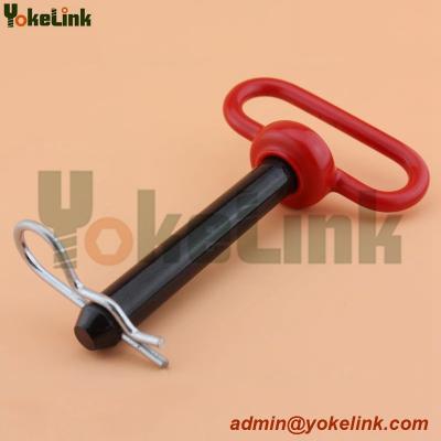 China Heavy Duty Hitch Pins With  Big Red Handle  Fits Universal Tractor for sale