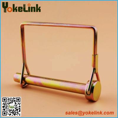 China 6 mm Zinc Plating Square Wire Lock Pins Shaft Locking Pin for Three Point Linkage for sale