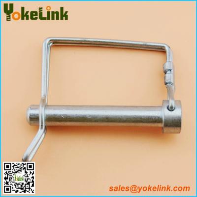China 8 mm Zinc Plating Square Wire Lock Pins Shaft Locking Pin for Three Point Linkage for sale