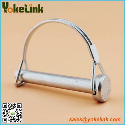 China 8 mm Zinc Plating Round Wire Lock Pins Shaft Locking Pin for Three Point Linkage for sale
