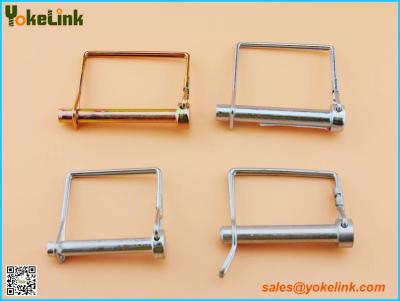 China 12 mm Zinc Plating Square Wire Lock Pins Shaft Locking Pin for Three Point Linkage for sale
