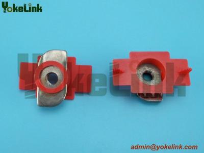 China 304 stainless steel channel nut with plastic wing for solar system for sale