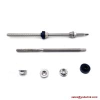 China Stainless Steel Double Threaded Self Drilling Hanger Bolts For Solar Systems for sale