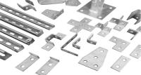 China Wing Shape 90 Degree Welded Connector Support Fitting For Strut Channels for sale