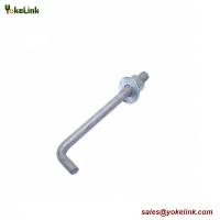 China ASTM F1554 Grade 36 Hot Dip Galvanized L Anchor Bolt L Hook Anchor Bolts for sale