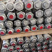 China ASTM F1554 Grade 105 Studs Hot Dip Galvanized Structural Bolt for sale