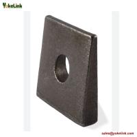 China F436 Square Beveled Structural Hardened Washer Medium Carbon Steel Hot Dip Galvanized for sale