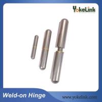 China Heavy Duty Weld-On Hinges Bullet Weldable Hinge Fixing For Metal Cabinets, Containers, Boats, Trailers for sale