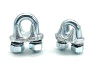 China Drop Forged Wire Rope Clip HDG For Poleline Deadend Hardware for sale
