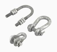 China Power Fitting Forged Anchor Shackle U type for Overhead Line for sale