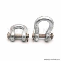 China Power Fitting Forged Anchor Shackle U type for Overhead Line for sale