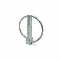 China 5/16'' Lynch Pin Lock Safety Linch Pins Carbon Steel White Zinc Effective Length 1-3/4'' For trailer Truck and Excavators for sale