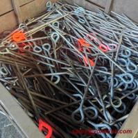 China ANSI/IEEE C135.1 Oval Eye Bolt Utility Pole Anchor Rod For Guying With Expanding And Cross Plate Anchors for sale