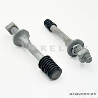 China Crossarm Insulator Pin Pole Line Hardware With 1