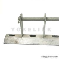China Steel Insulator Bracket Wires Secondary Rack 2 Spool Secondary Racks for sale