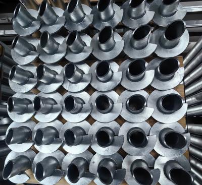 China Solar Mounting System Portable Foundation Ground Screw Round Shaft Helical Spiral Pile Anchor for sale