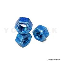 China ASTM A325M Hex Heavy Structrual Bolts Blue A194 2H Nuts For Structural Fasteners for sale