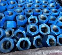 China ASTM A325M Hex Heavy Structrual Bolts Blue A194 2H Nuts For Structural Fasteners for sale