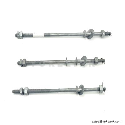 China ANSI C135.31 Double-Upset Spool Bolt For Poleline Hardware for sale