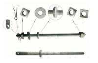 China ANSI C135.31 Double-Upset Spool Bolt For Poleline Hardware for sale