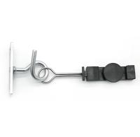 China Tensores para Fibra Optica Drop S Type Cable Clamp for sale