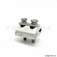 China LC52AX Parallel Groove Aluminum Clamp Single Center 3/8 Bolt for sale
