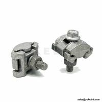 China LC52AX Parallel Groove Aluminum Clamp Single Center 3/8 Bolt for sale