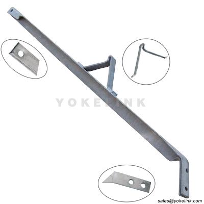 China Alley Arm Brace HDG Pole Line Hardware for Pole Line Construction for sale