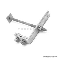 China Hot DIP Galvanized Steel Mounting Bracket for Fuse Cutout for sale