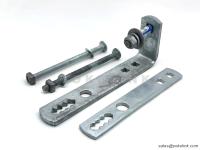 China Hot DIP Galvanized Steel Mounting Bracket for Fuse Cutout for sale