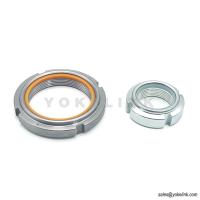 China Guk Nylon Self-Locking Round Nut For Machining Shaft Grooves for sale