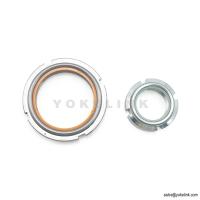 China Guk Nylon Self-Locking Round Nut For Machining Shaft Grooves for sale
