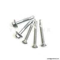 China Roof Screws Metal to Steel or Wood PT#2 Self Tapping Roofing Sheet Screws With EPDM Washer Seal for sale