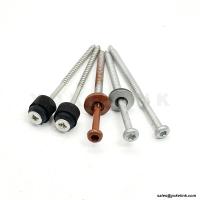 China Steel Structure Fittings Screws Bonded Washer Cross-Slotted Head Roof Sheet Metal Wood Self Tapping Screws for sale