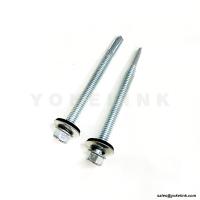 China Pack of 100 Metal Sheets Roofing Windows Self Tapping Screws Countersunk Self Drilling Wing-Tip Screw for sale