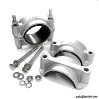 China Aluminium Alloy Cleat Metal Wire Power 111-117mm EHV & HV for sale