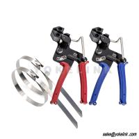 China Stainless Steel Cable Tie Gun Wrap Tool Metal Zip Tie Tightener Cable Tie Gun Tool with Release Tool for sale
