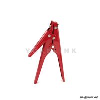 China Heavy-Duty Zip Plastic Nylon Cable Tie Gun Cutting Width 2.4-9mm Cable Tie Fastening Tool HS-519 Cable Tie Gun for sale