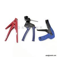 China Fastening Tools Tensioning Cutter Nylon Cable Tie Gun Spring Type Stainless Steel/Nylon Zip Tie Gun for sale