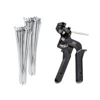 China Tensioning & Cutting Fastening Tools Stainless Steel Zip Tie Tightener Wrap Tool Nylon Plastic Steel Cable Tie Gun for sale