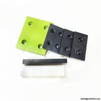 China UHMW PE Irregular Shape Machined Parts Wear Plates Cutting Drilling Service for sale