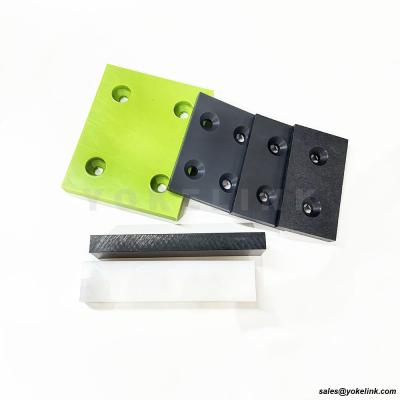 China UHMW PE Irregular Shape Machined Parts Wear Plates Cutting Drilling Service for sale